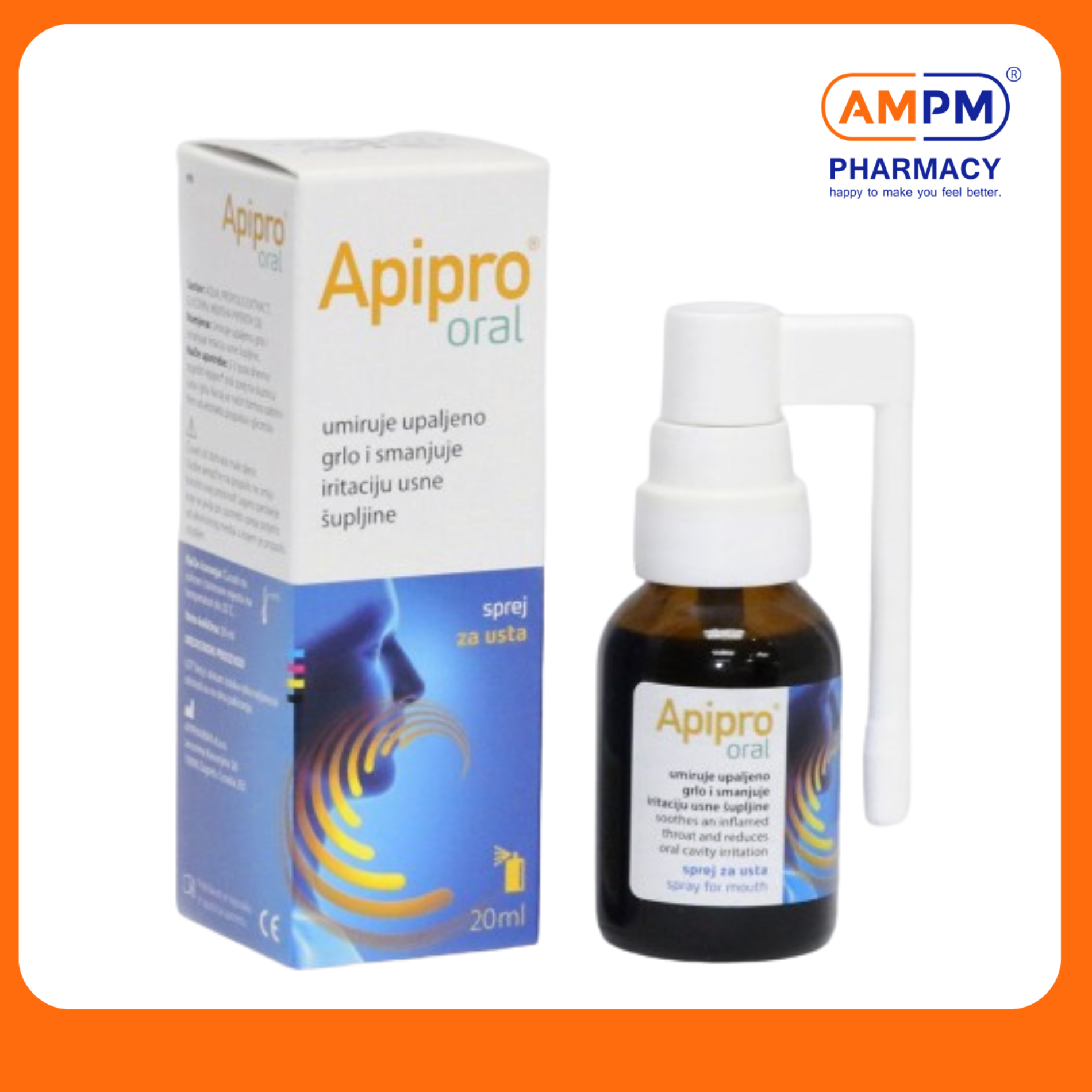 APIPRO Oral Spray 20ml – AM PM Pharmacy eStore