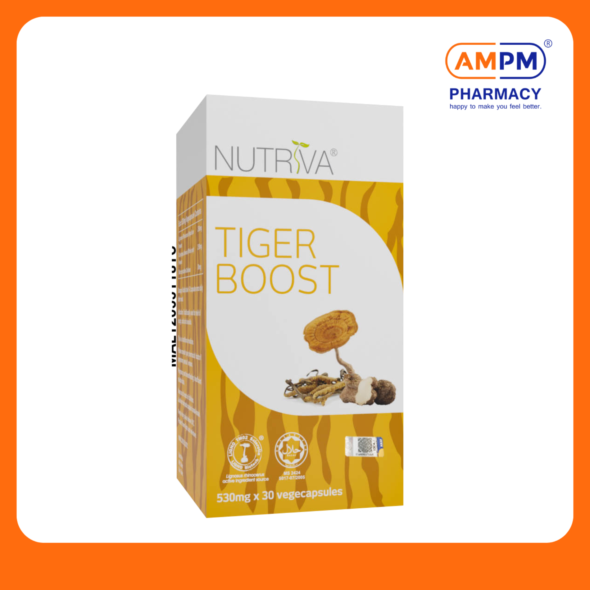 NUTRIVA Tiger Boost 530mg Capsule – AM PM Pharmacy eStore