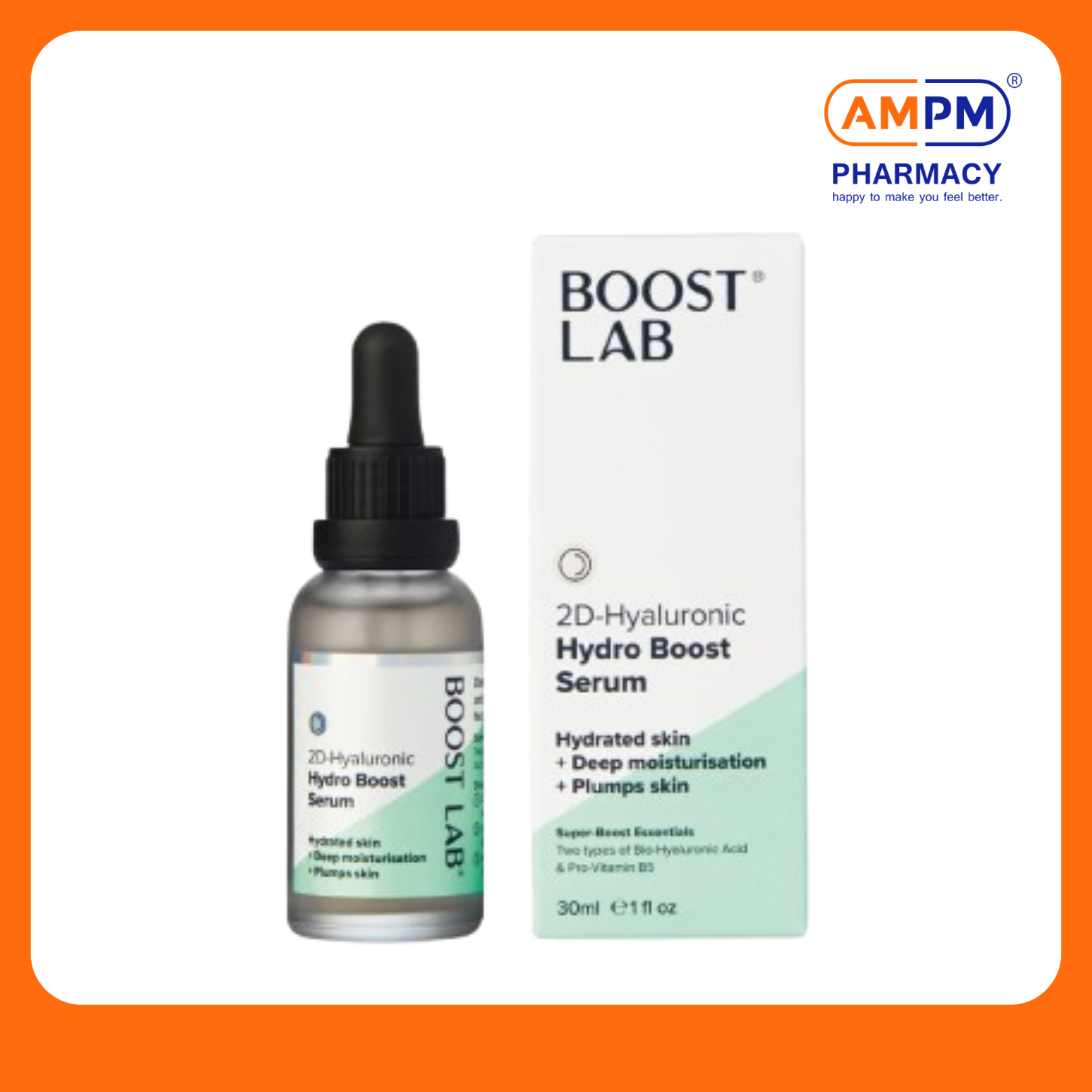 BOOST LAB 2D-Hyaluronic Hydro Boost Serum 30ml – AM PM Pharmacy eStore