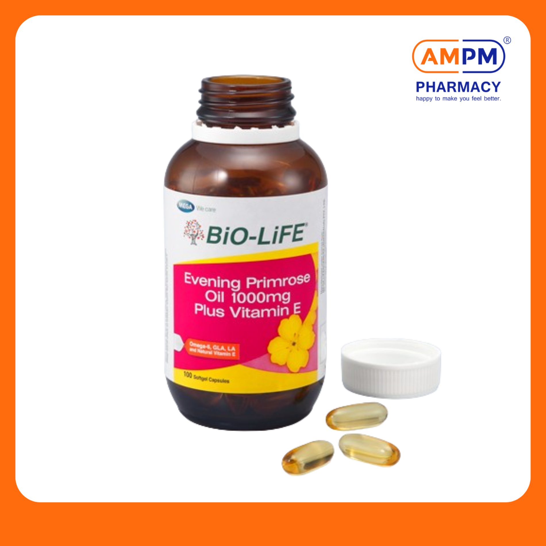 BIO-LIFE EPO 1000mg & Vitamin E Softgels (180's) – AM PM Pharmacy eStore