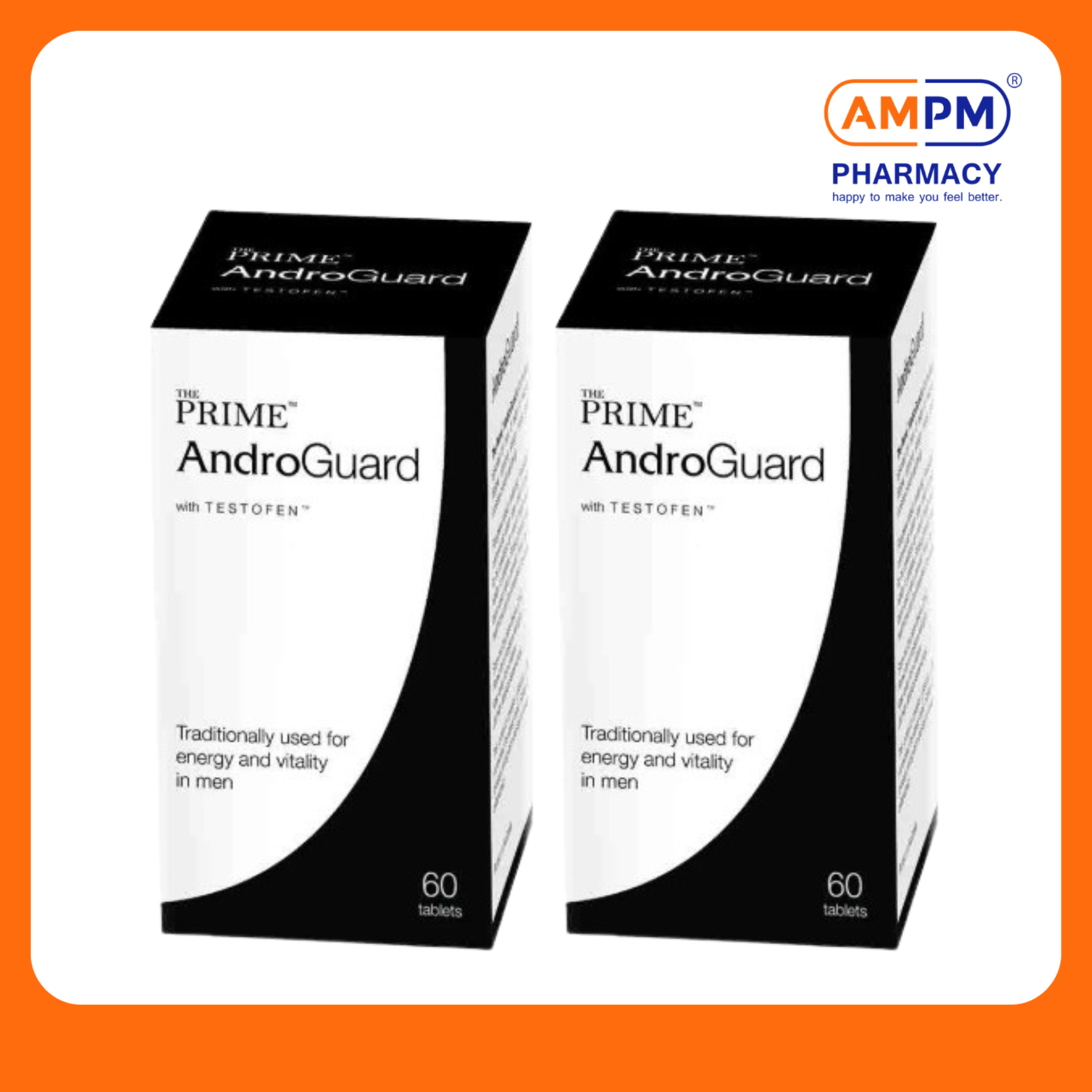 THE PRIME AndroGuard Tab (60's x 2) Exp : 11/2025 – AM PM Pharmacy eStore