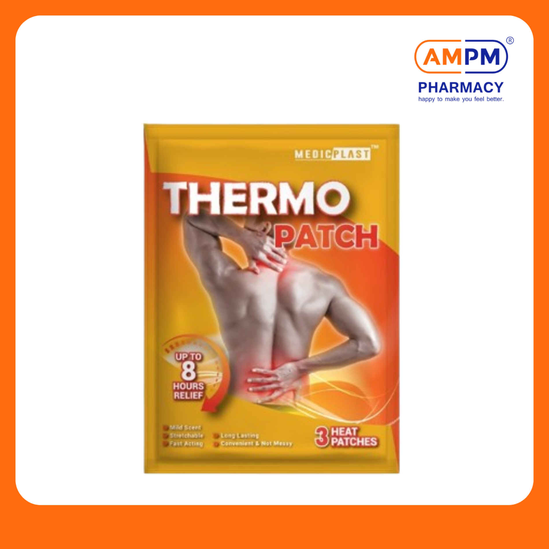 MEDICPLAST Thermo Patch 3's (BOX-100's) – AM PM Pharmacy eStore