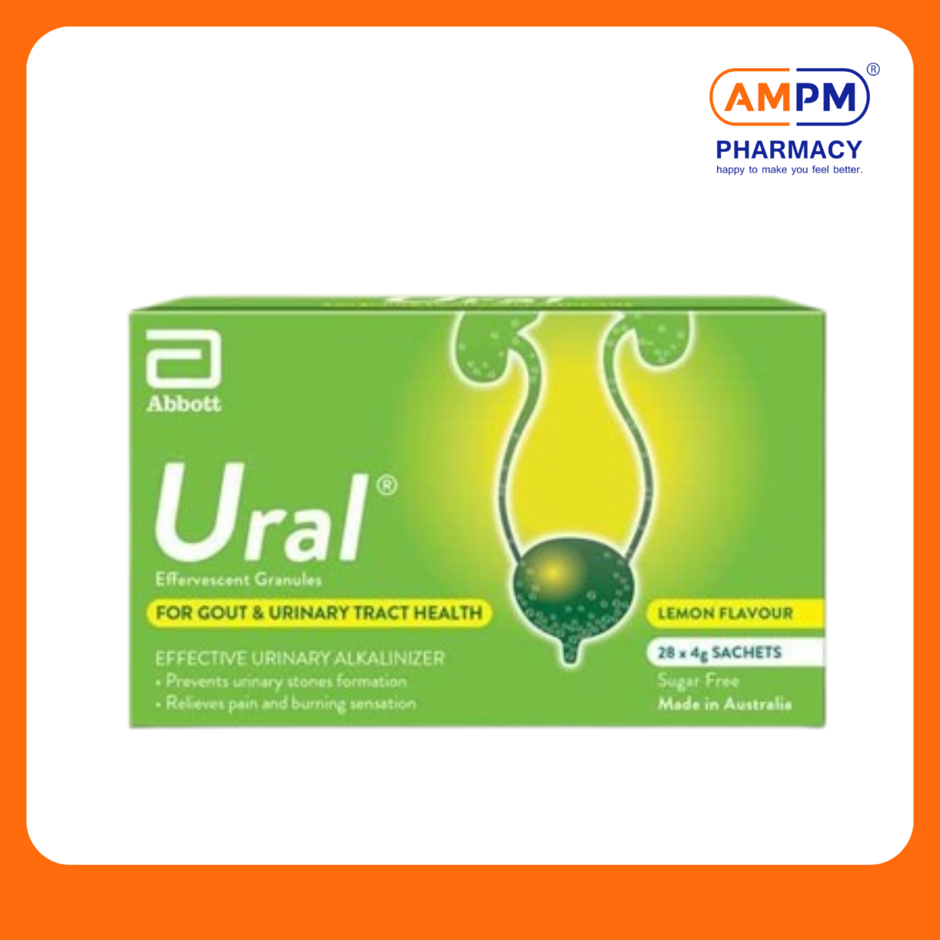 (BOX) Ural Effervescent 4g – AM PM Pharmacy eStore