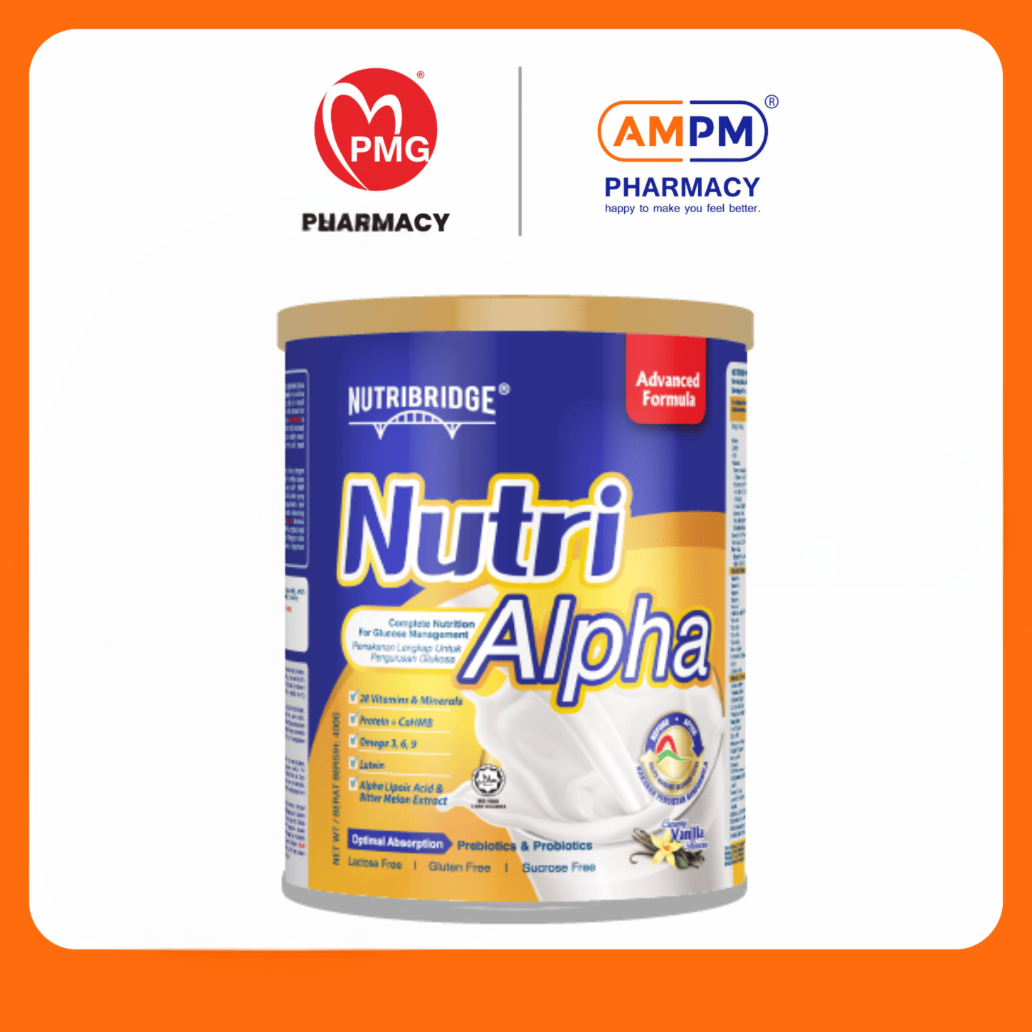 NUTRIBRIDGE Nutri Alpha 800g – AM PM Pharmacy eStore