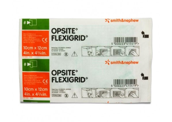 SMITH & NEPHEW OPSITE FLEXIGRID 10cm x 12cm – AM PM Pharmacy eStore