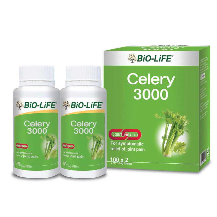 BIO-LIFE CELERY 3000 TABLET 100's x 2 – AM PM Pharmacy eStore